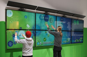 Multitouch wall@CEBIT - Archive // EIT Digital